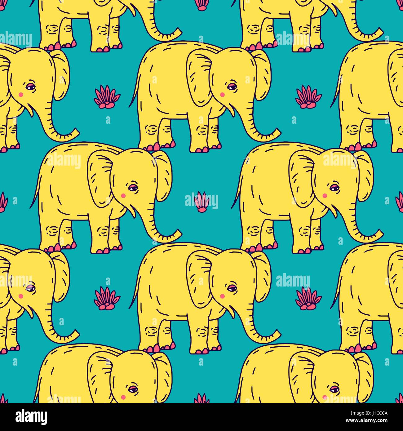 Elephant Cartoon High Resolution Stock Photography and Images - Alamy