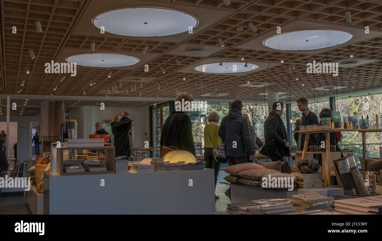 The Louisiana Museum of Modern Art is an art museum located directly on ...