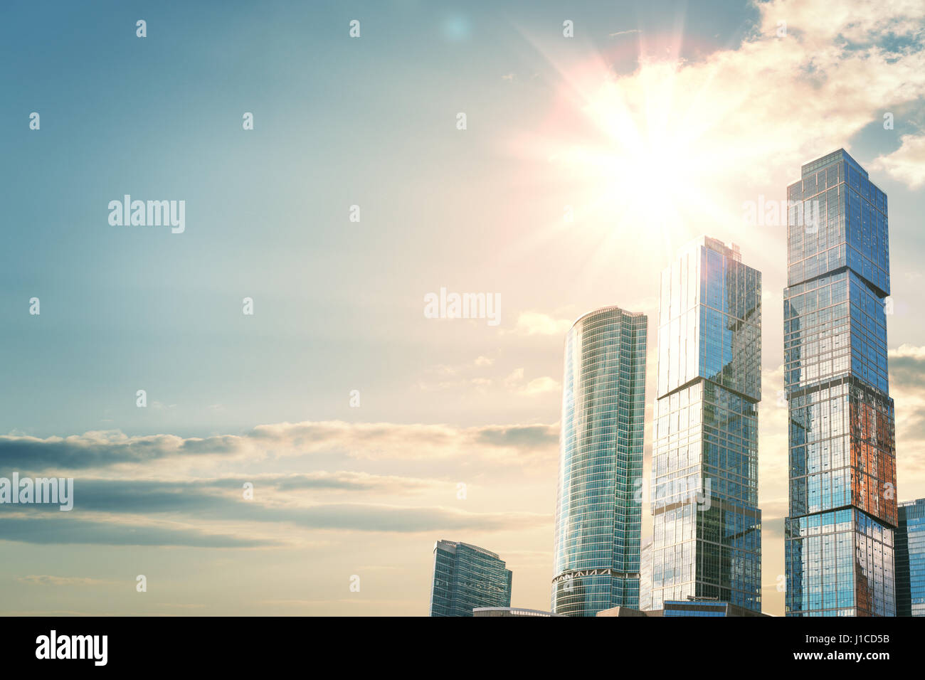Skyscrapers several skyscraper hi-res stock photography and images - Alamy