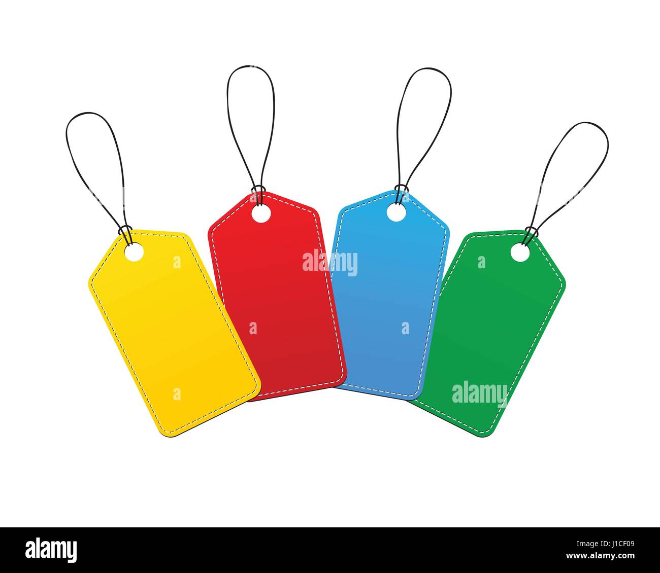 Set blue sale labels Stock Vector Images - Alamy