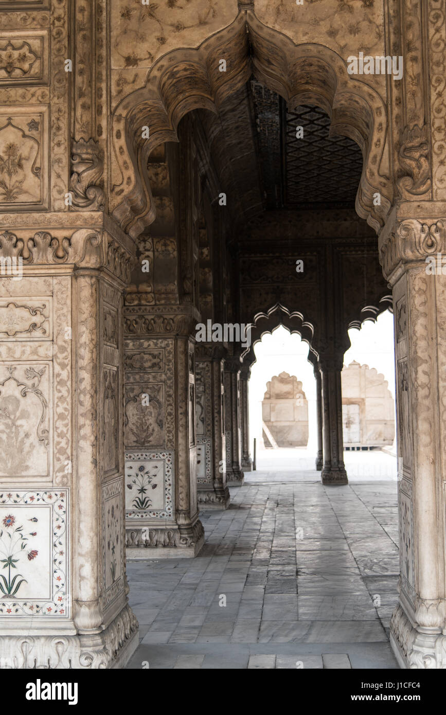 Palace inside Red Fort, Delhi, India Stock Photo - Alamy