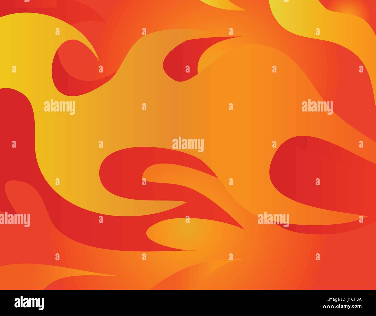 Red burning flame.Vector Stock Vector Image & Art - Alamy