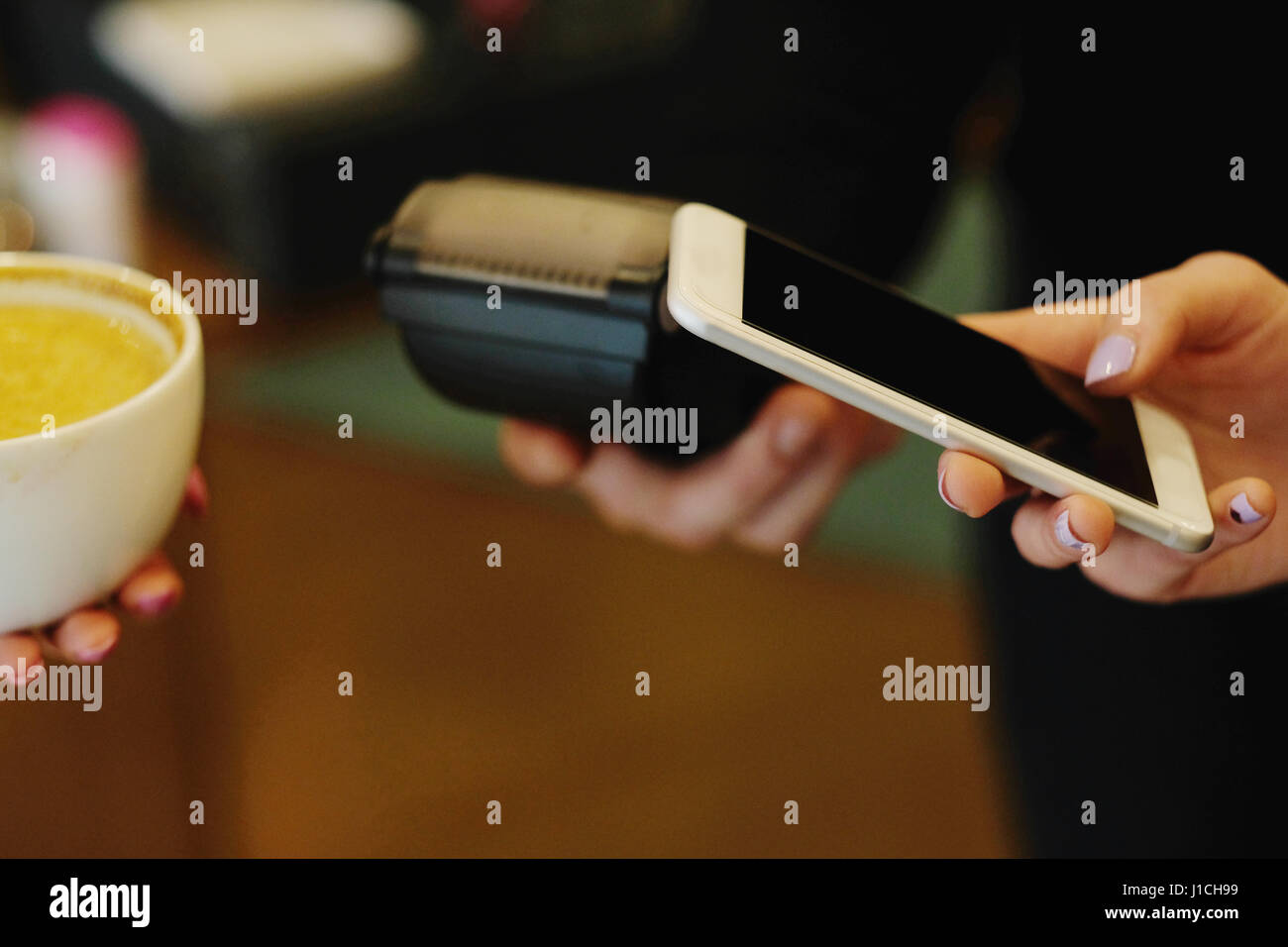 Portable card machine Stock Photo - Alamy