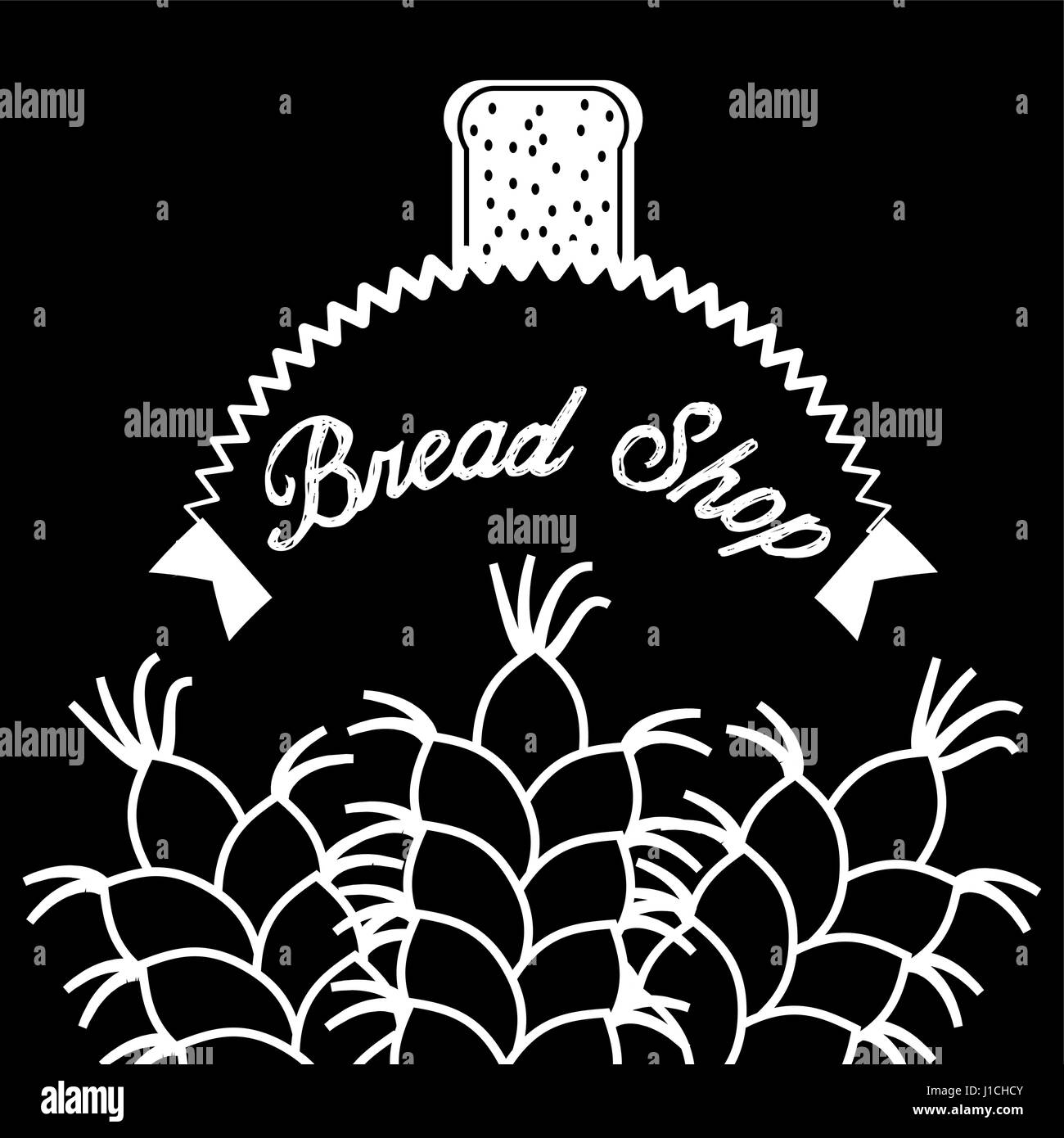bread shop wheat product poster Stock Vector Image & Art - Alamy