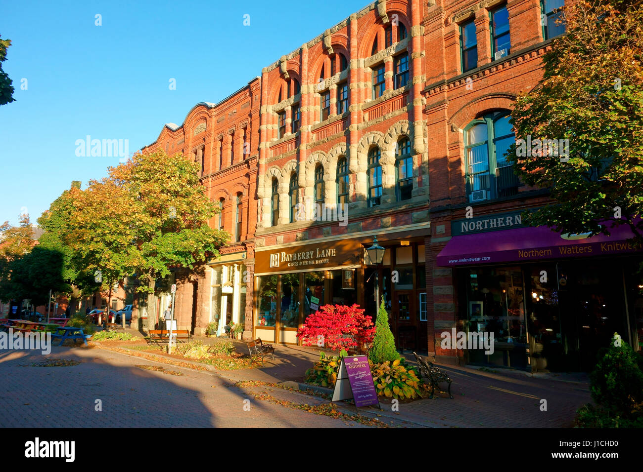 Victoria Row, Charlottetown, Prince Edward Island Stock Photo - Alamy