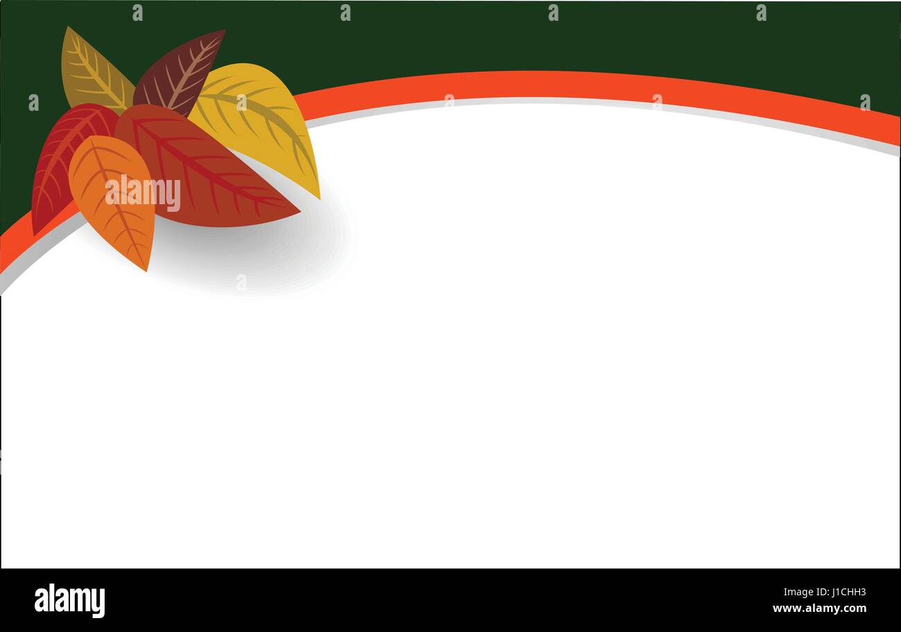 Autumn leaves vector illustration Stock Vector Image & Art - Alamy