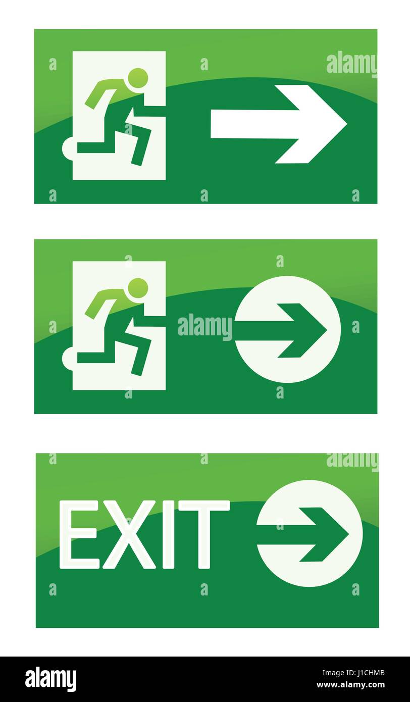 Green exit emergency sign Stock Vector Image & Art - Alamy Green exit emergency sign Stock Vector Image & Art - Alamy