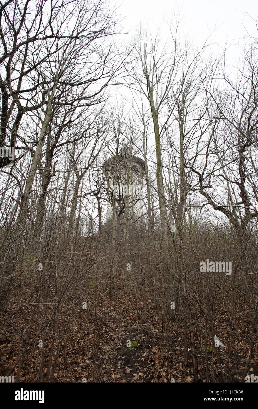 Witch's Hat water tower in Prospect Park in St. Paul, Minnesota, USA ...