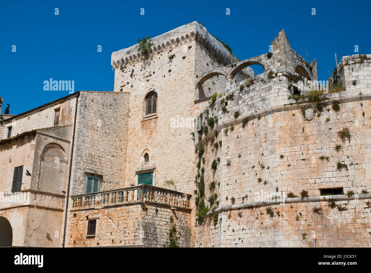 Castle of Conversano. Puglia. Italy Stock Photo - Alamy