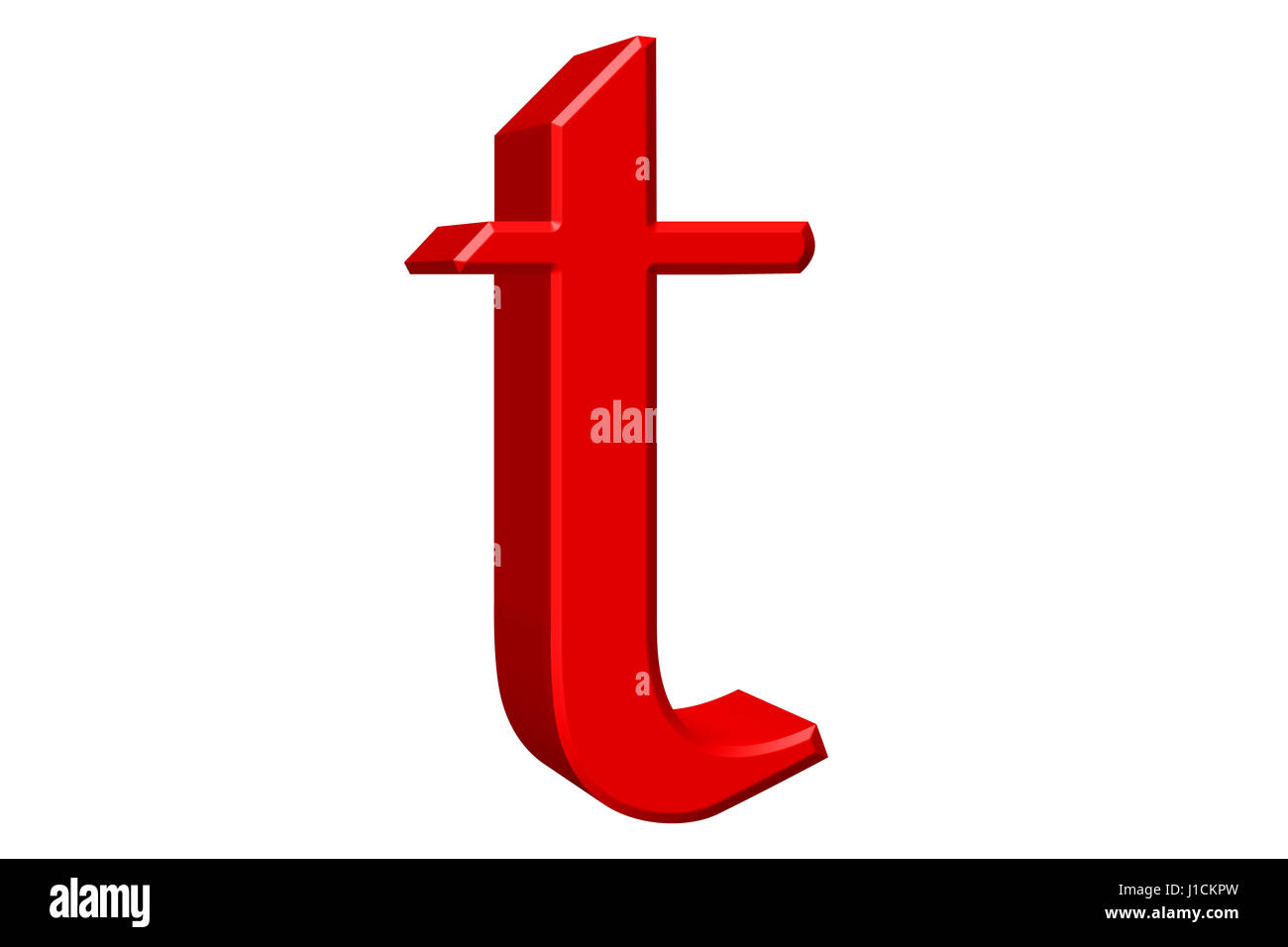 Calligraphy T Lowercase