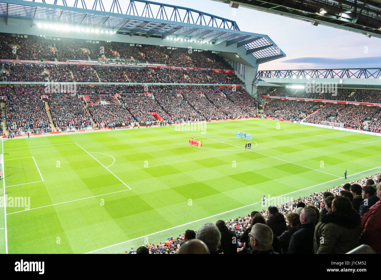 Liverpool club main stand hi-res stock photography and images - Alamy