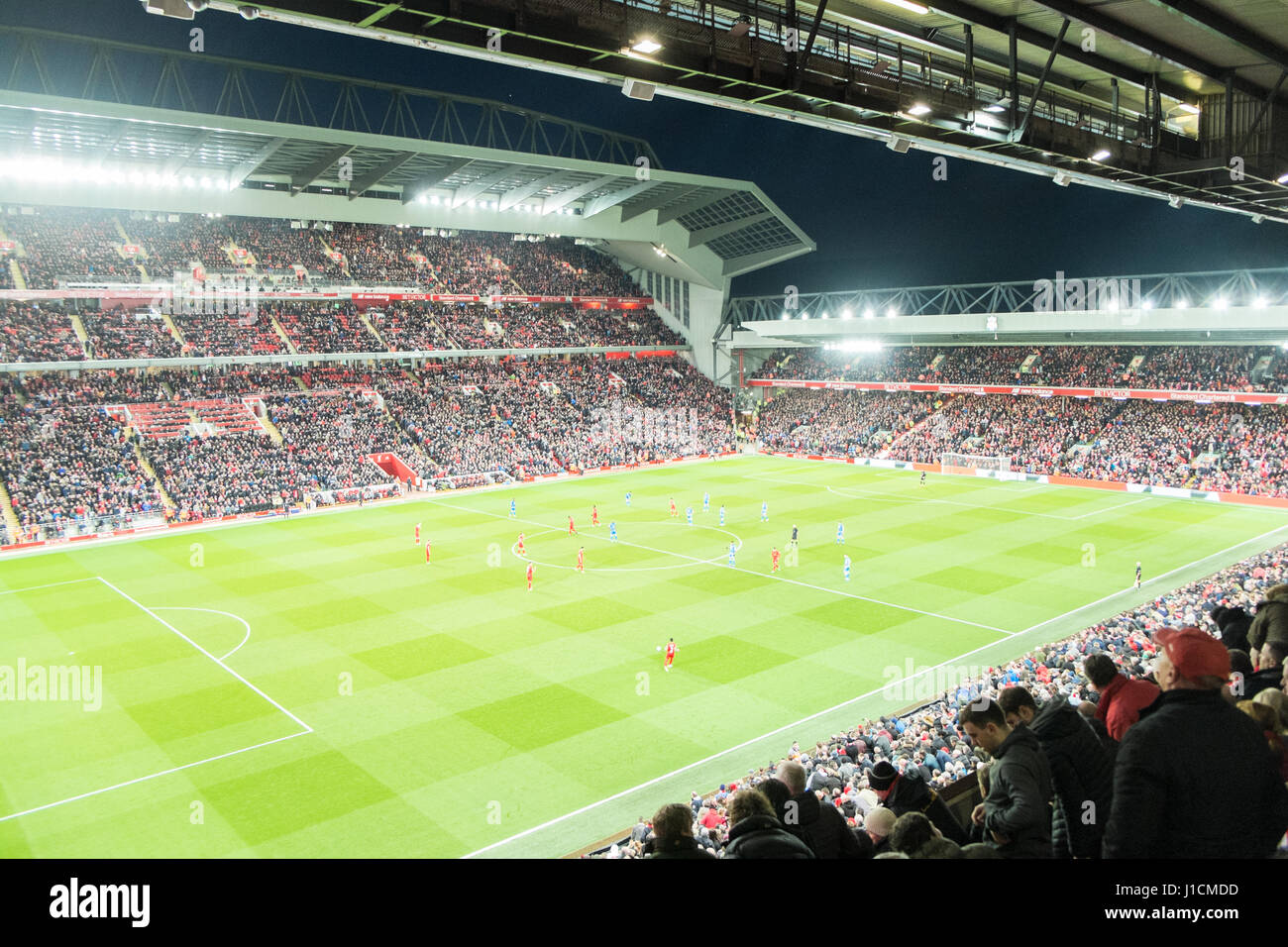 Liverpool club main stand hi-res stock photography and images - Alamy