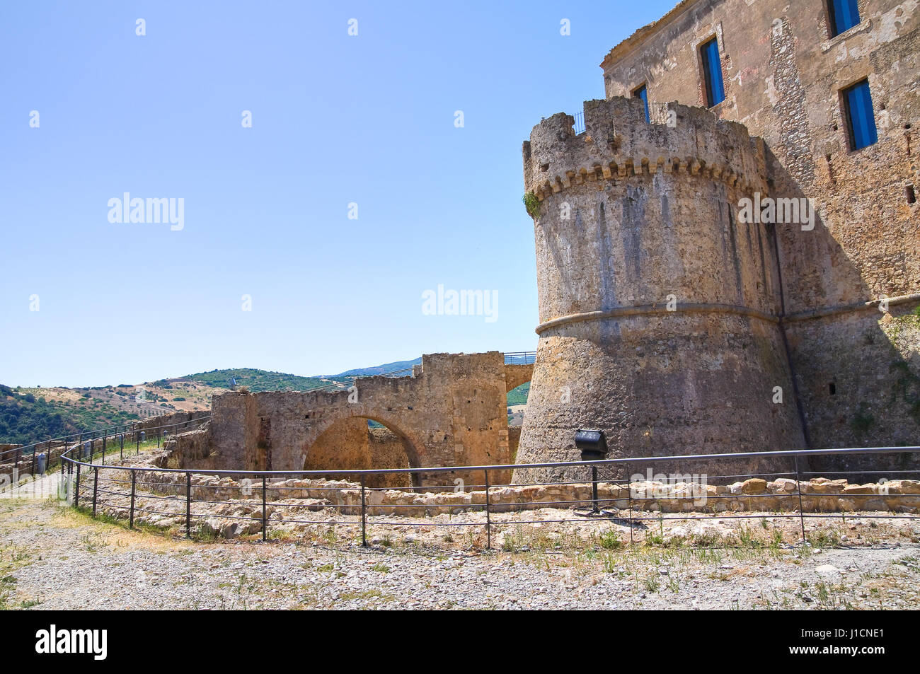Swabian Castle of Rocca Imperiale. Calabria. Italy Stock Photo - Alamy