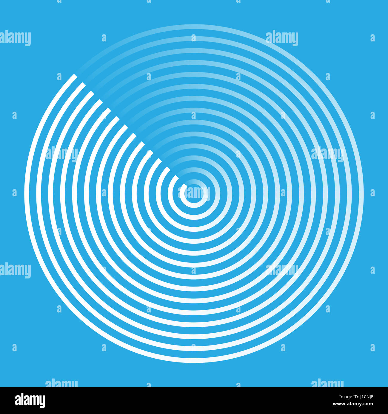 Radar abstract icon concept logo sign symbol vector illustration Stock ...