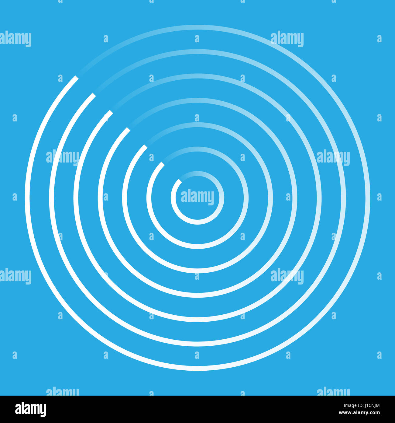 Radar abstract icon concept logo sign symbol vector illustration Stock ...