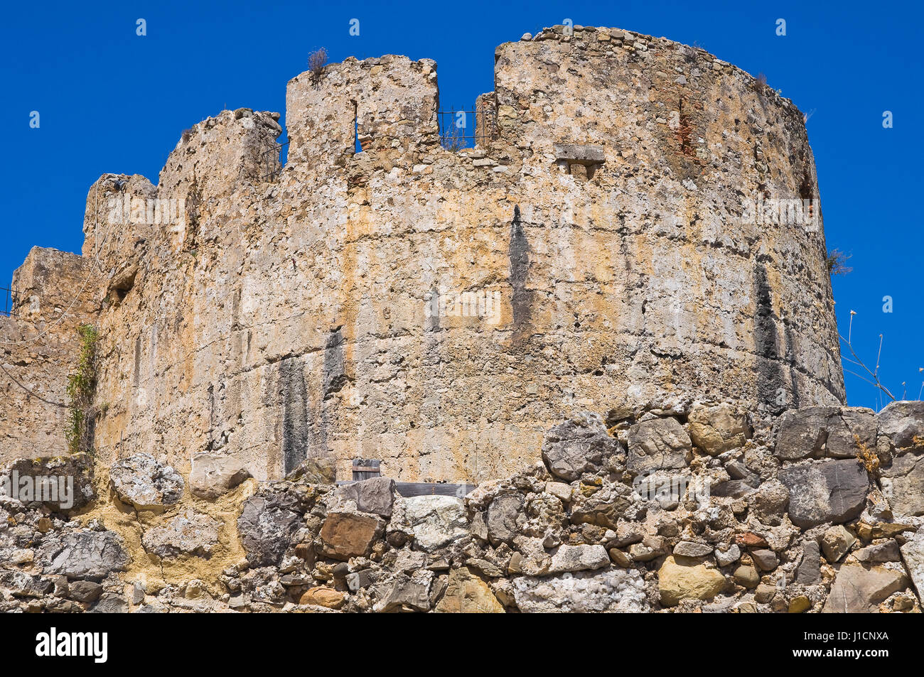 Swabian Castle of Rocca Imperiale. Calabria. Italy Stock Photo - Alamy