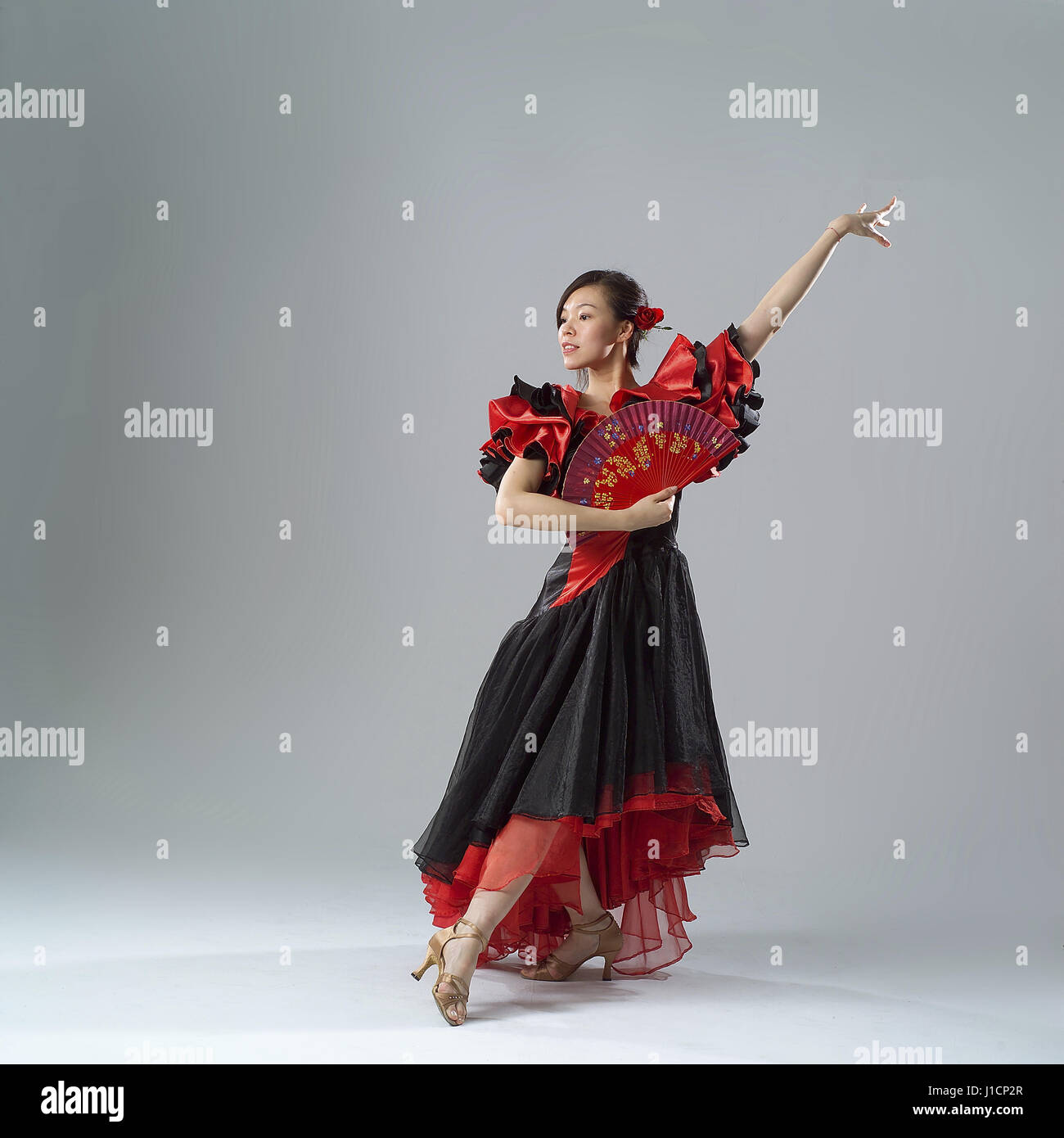 Asian woman dancing heels hi-res stock photography and images - Alamy