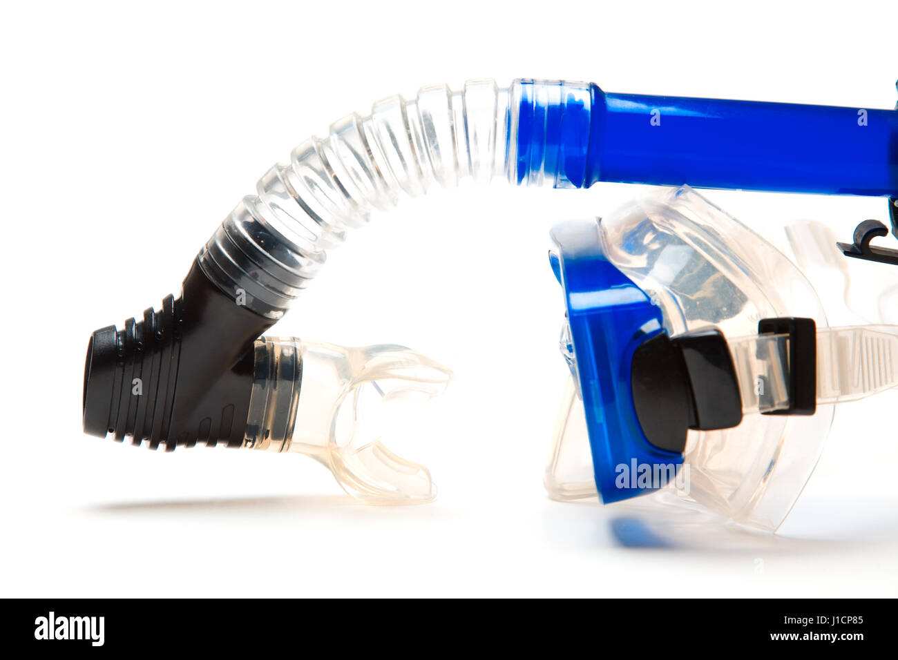 An isolated shot of a snorkeling equipment Stock Photo - Alamy