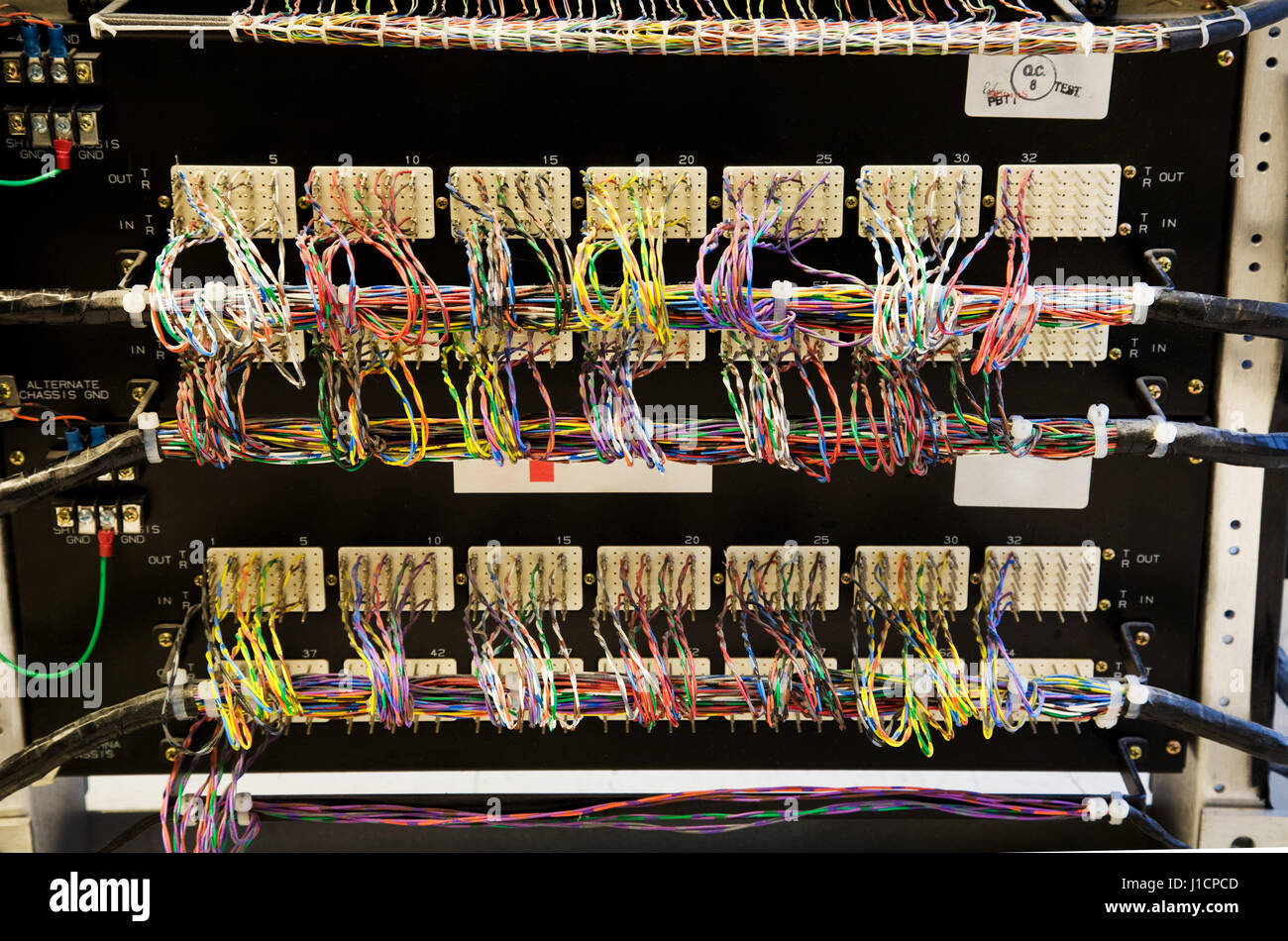 Bunch ethernet cables hi-res stock photography and images - Alamy