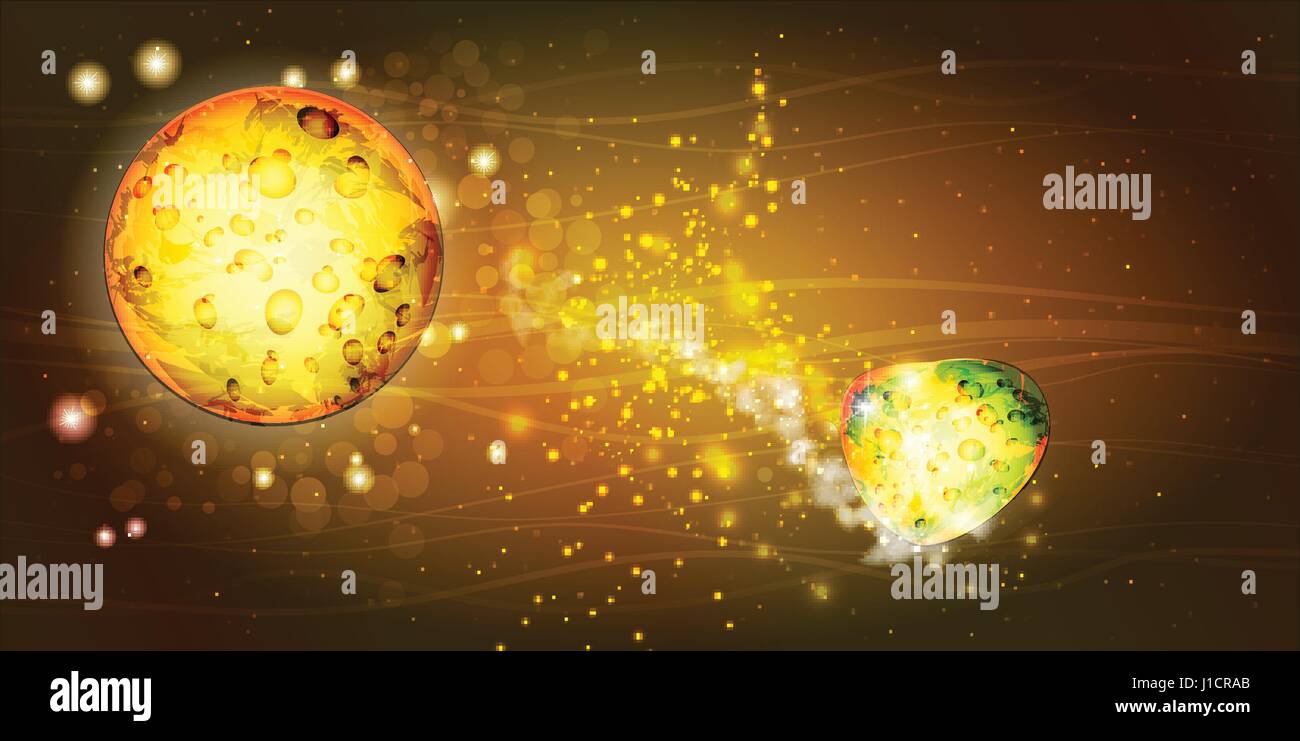 Cosmos bright. Wallpaper for your design. The texture is beautiful. Two ...