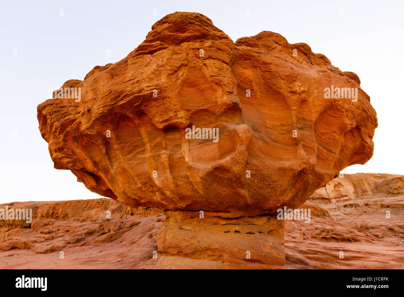 View of Timna Valley in Israeli Negev Desert Stock Photo - Alamy