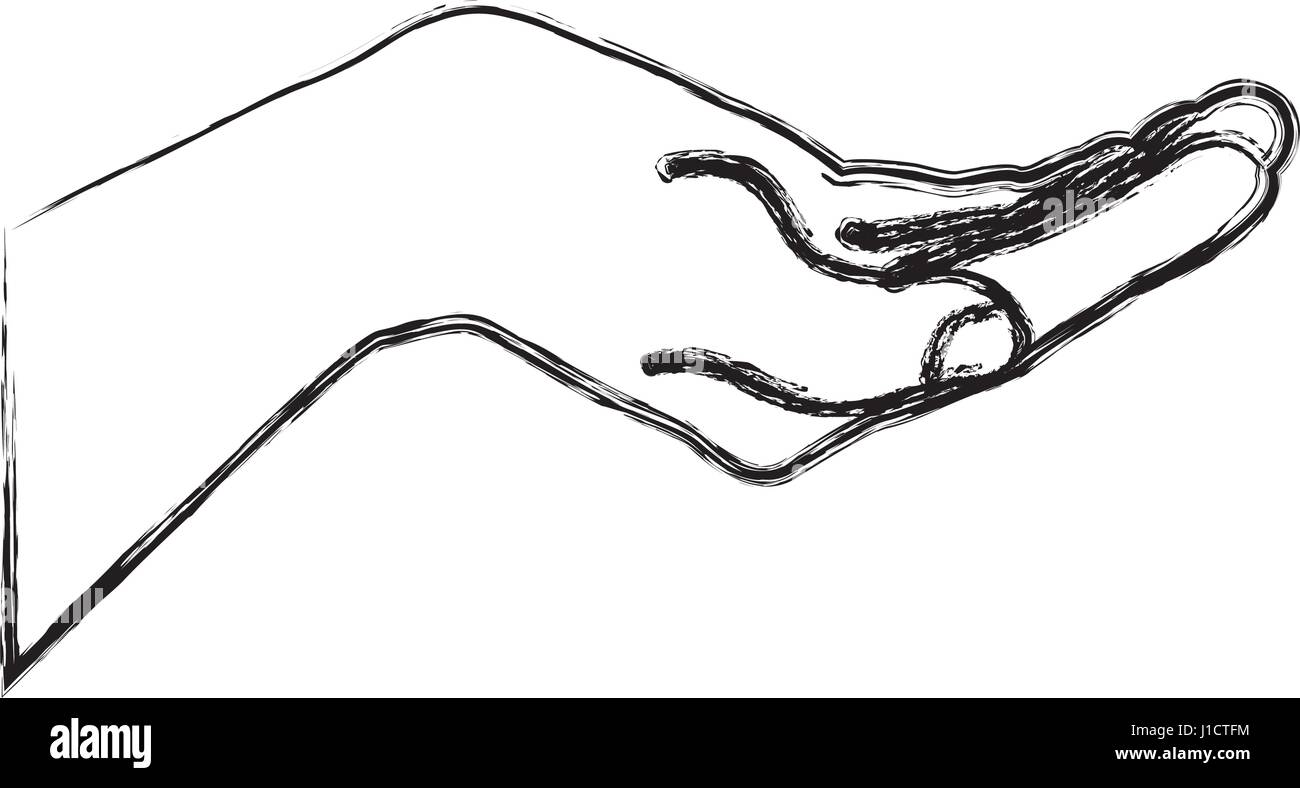 Silhouette Man Hand Raised Vector High Resolution Stock Photography and ...