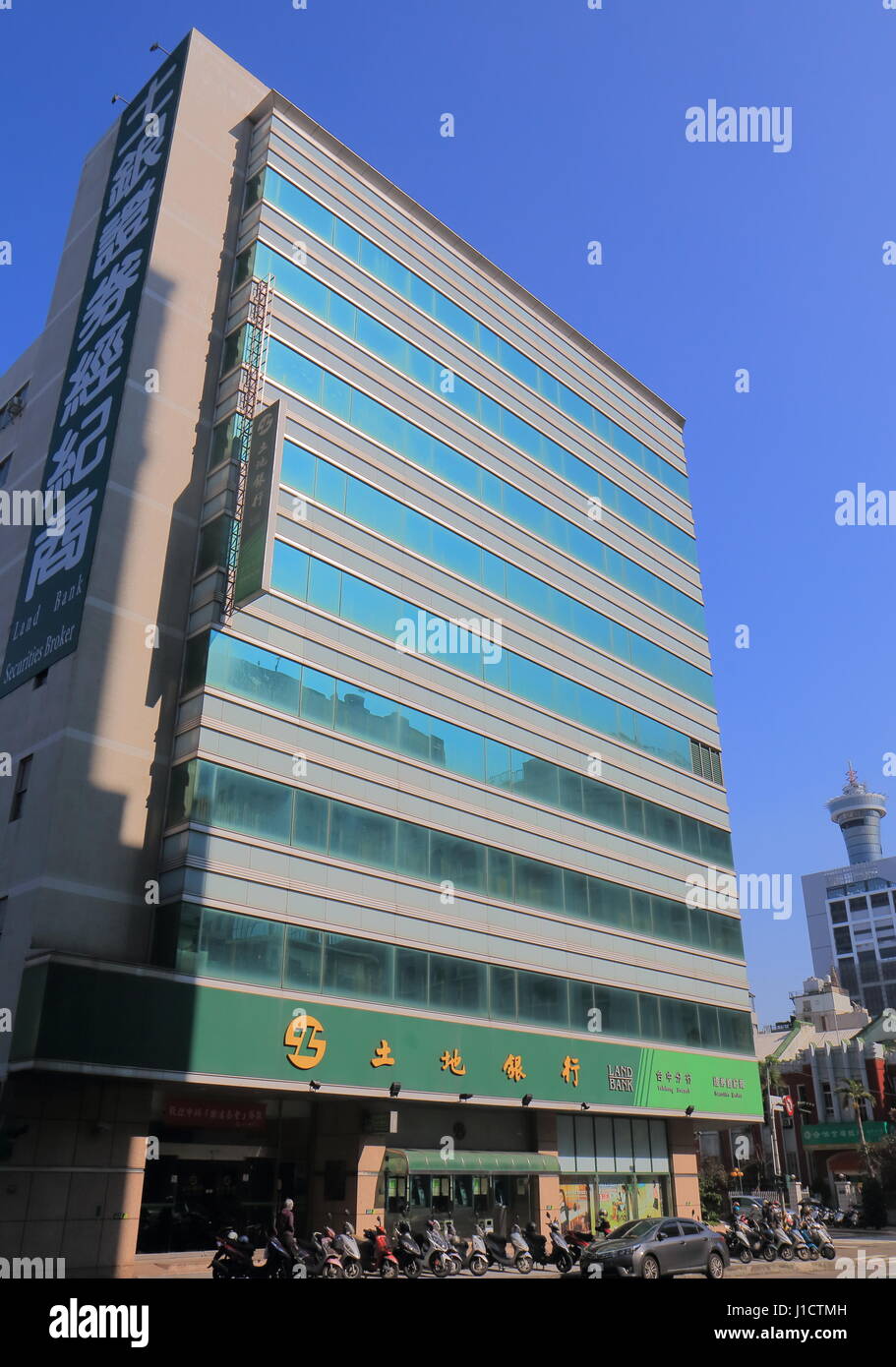 Land Bank. Land Bank is a fully state owned bank of Taiwan Stock Photo ...