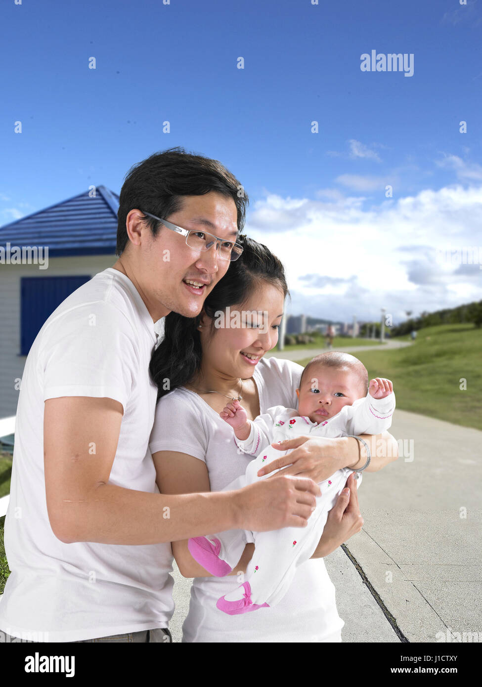 Newborn with chinese parents hi-res stock photography and images - Alamy