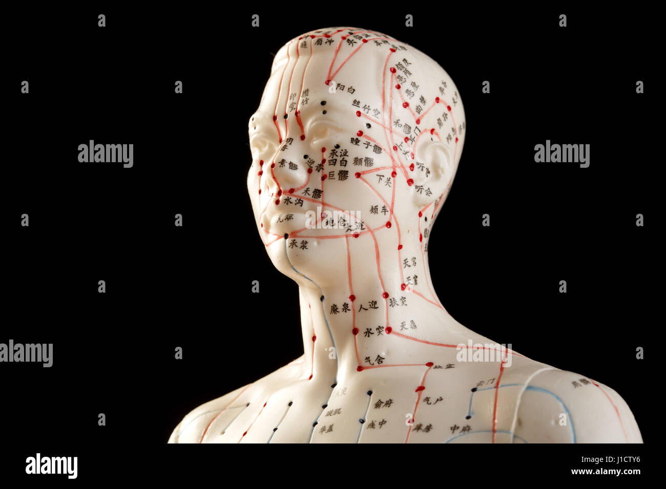 Acupuncture points hi-res stock photography and images - Alamy