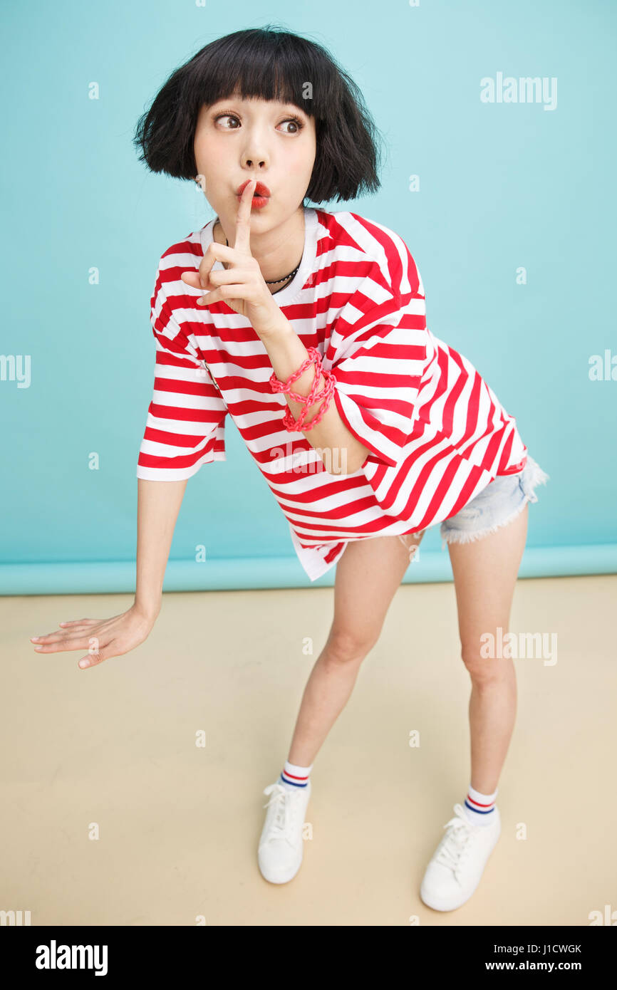 Exaggerated facial expression hi-res stock photography and images - Alamy