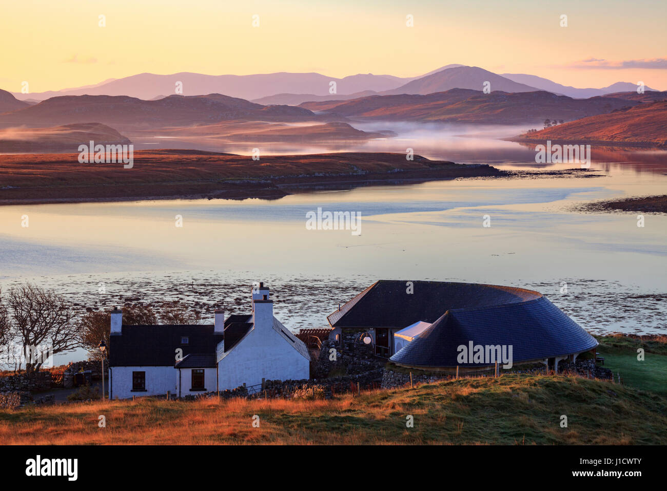 Callanish stones with mist hi-res stock photography and images - Alamy