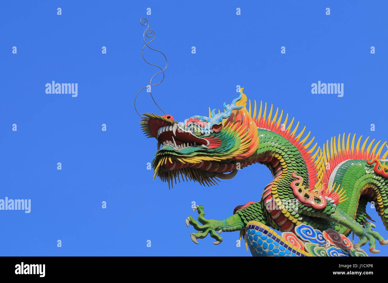 Lecheng temple dragon in Taichung Taiwan Stock Photo - Alamy