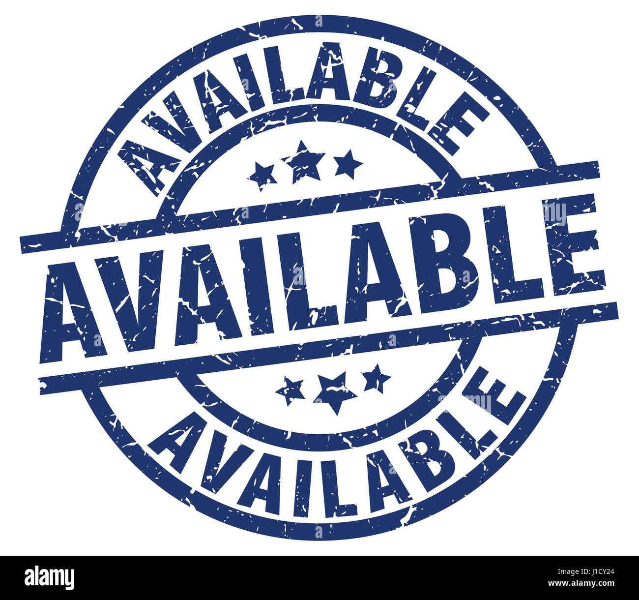 available blue round grunge stamp Stock Vector Image & Art - Alamy