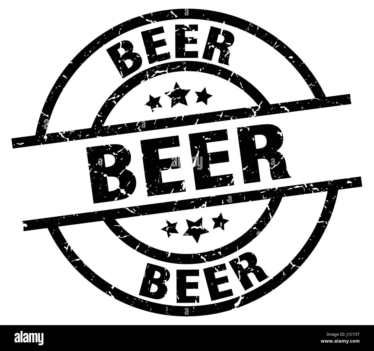 beer round grunge black stamp Stock Vector Image & Art - Alamy
