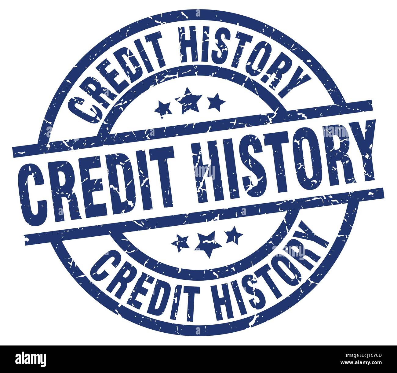 credit history blue round grunge stamp Stock Vector Image & Art - Alamy