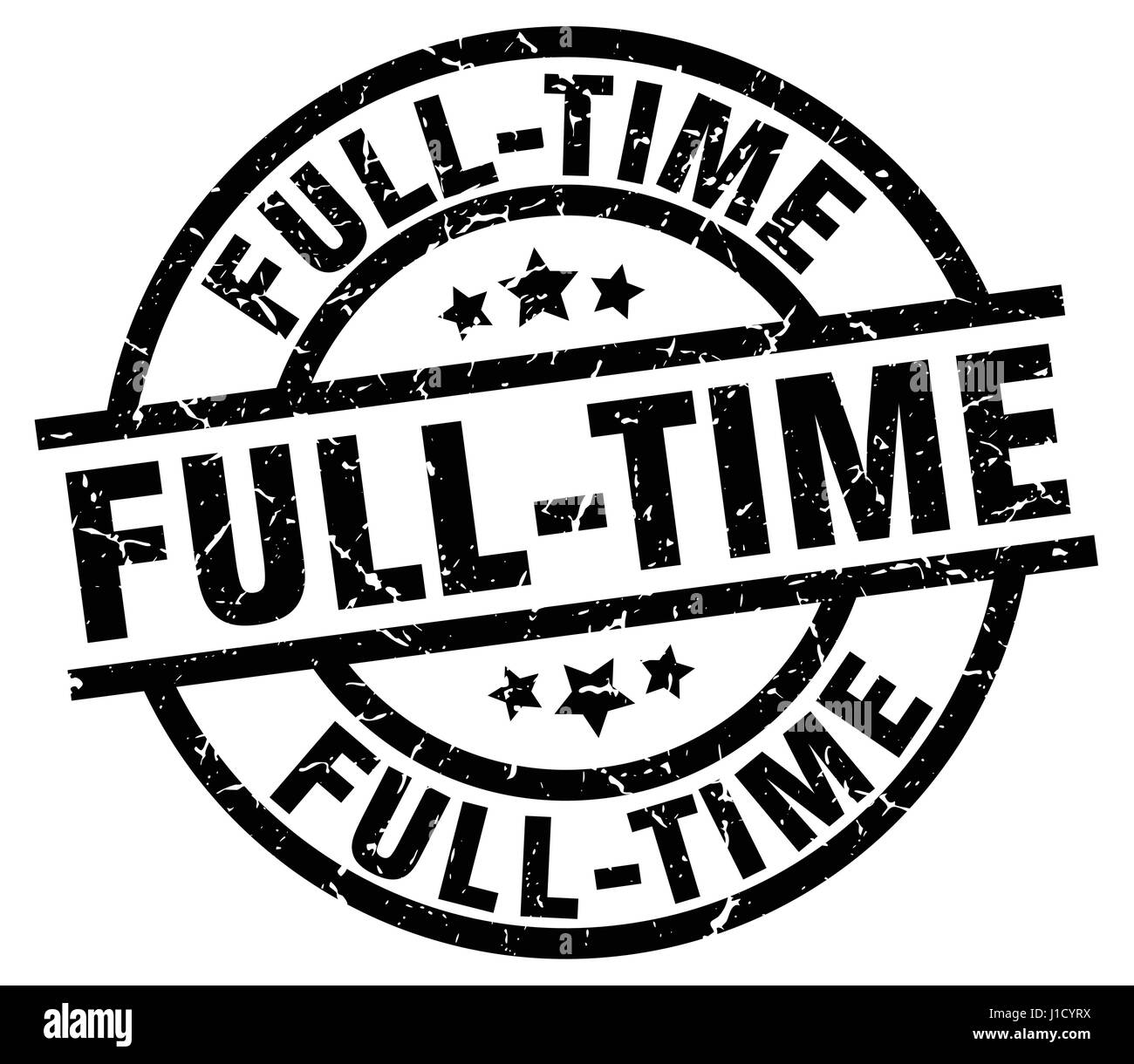 Full time rubber stamp Black and White Stock Photos & Images - Alamy
