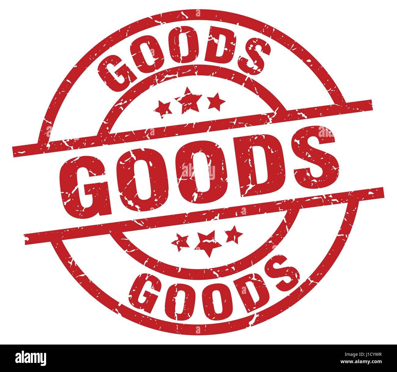 goods round red grunge stamp Stock Vector Image & Art - Alamy