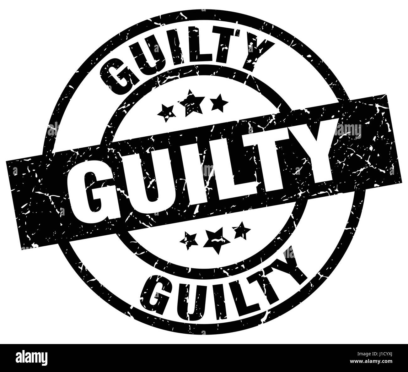 Guilty seal Black and White Stock Photos & Images - Alamy