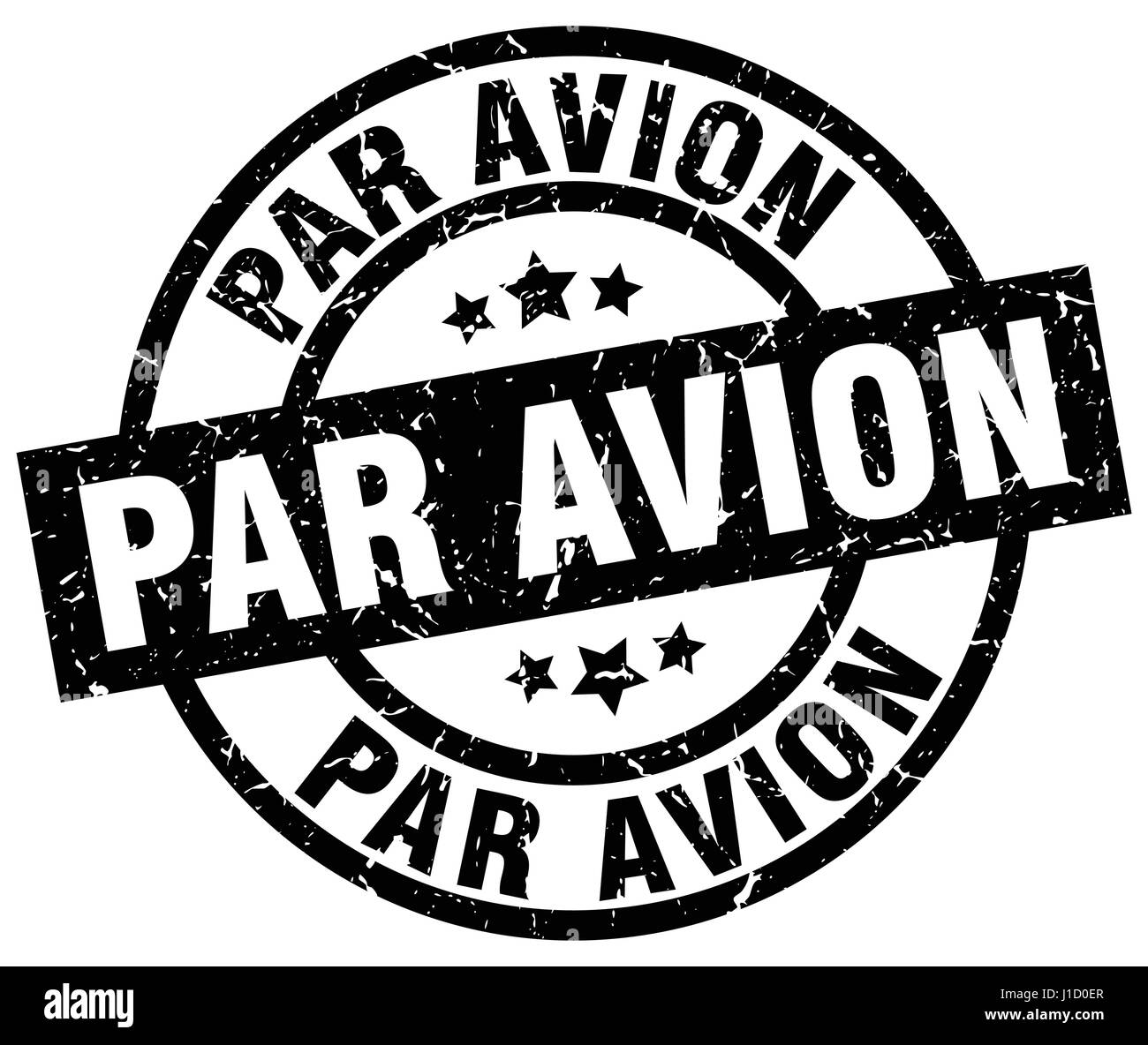 Par avion Black and White Stock Photos & Images - Alamy