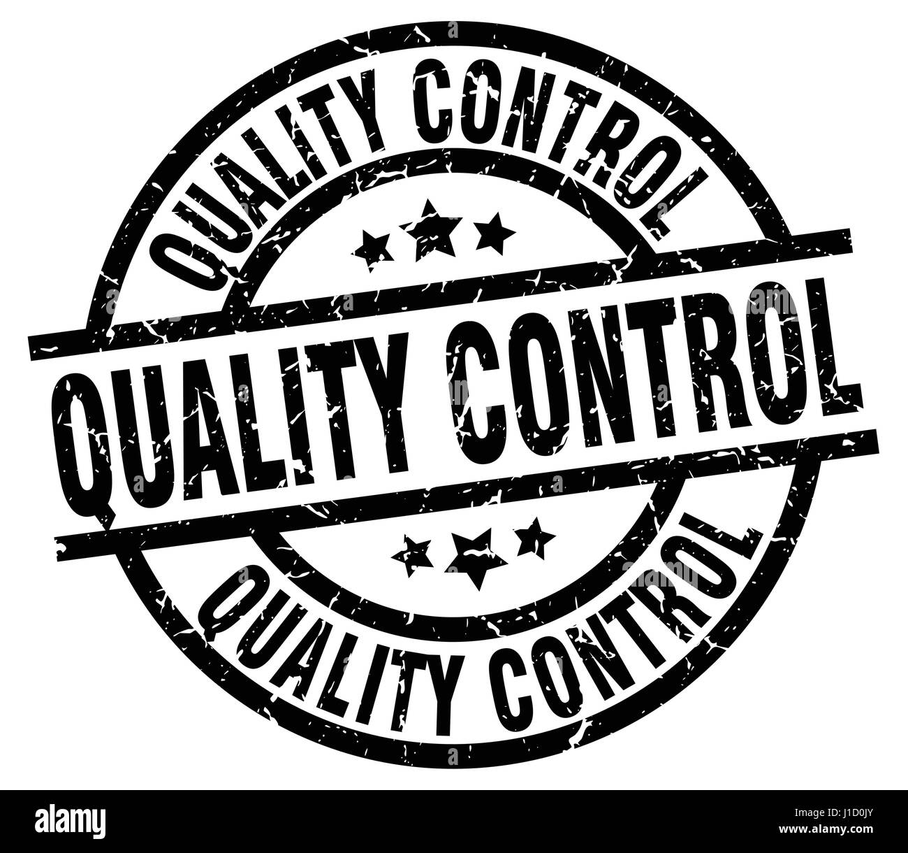 quality control round grunge black stamp Stock Vector Image & Art - Alamy