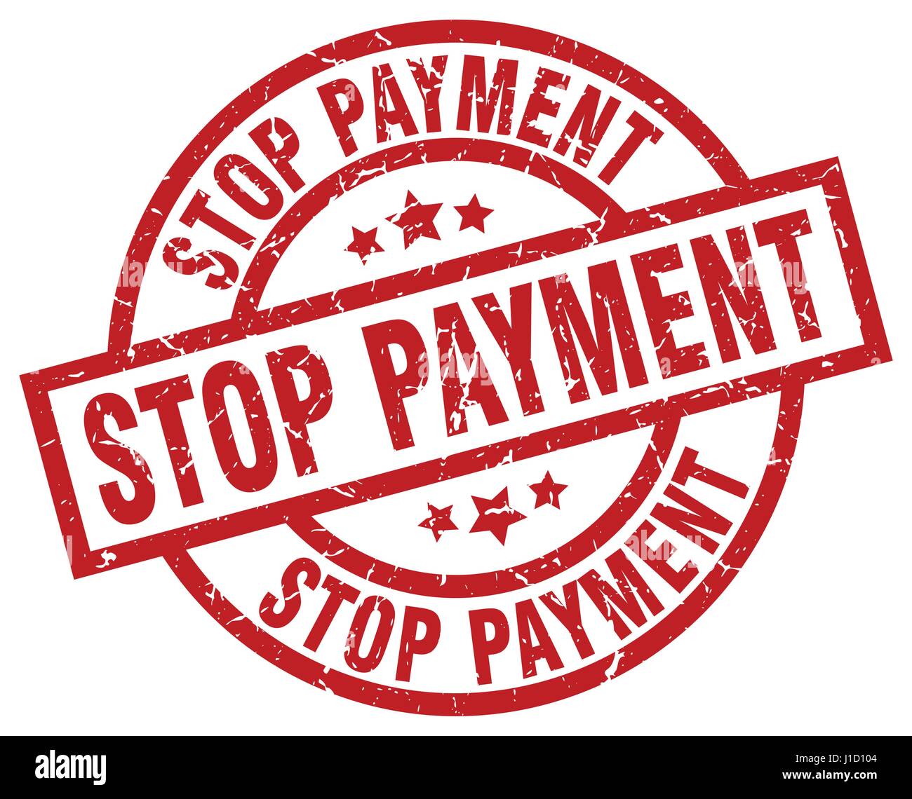 Stop payment seal hi-res stock photography and images - Alamy