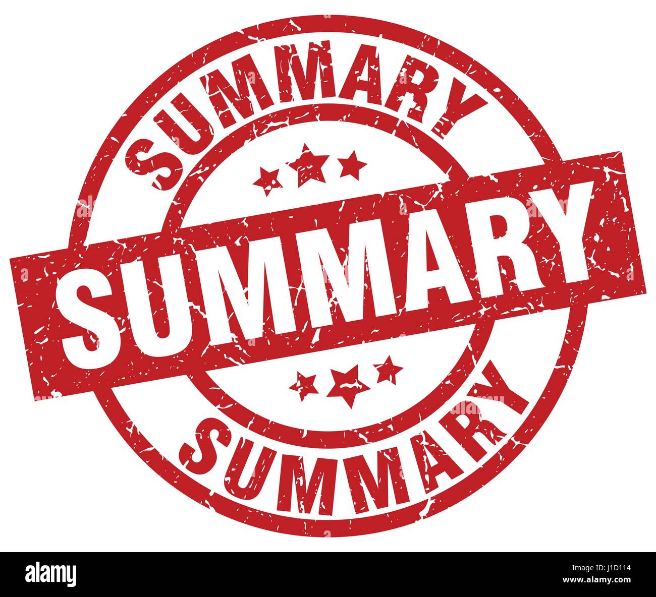 Summary round red grunge hi-res stock photography and images - Alamy