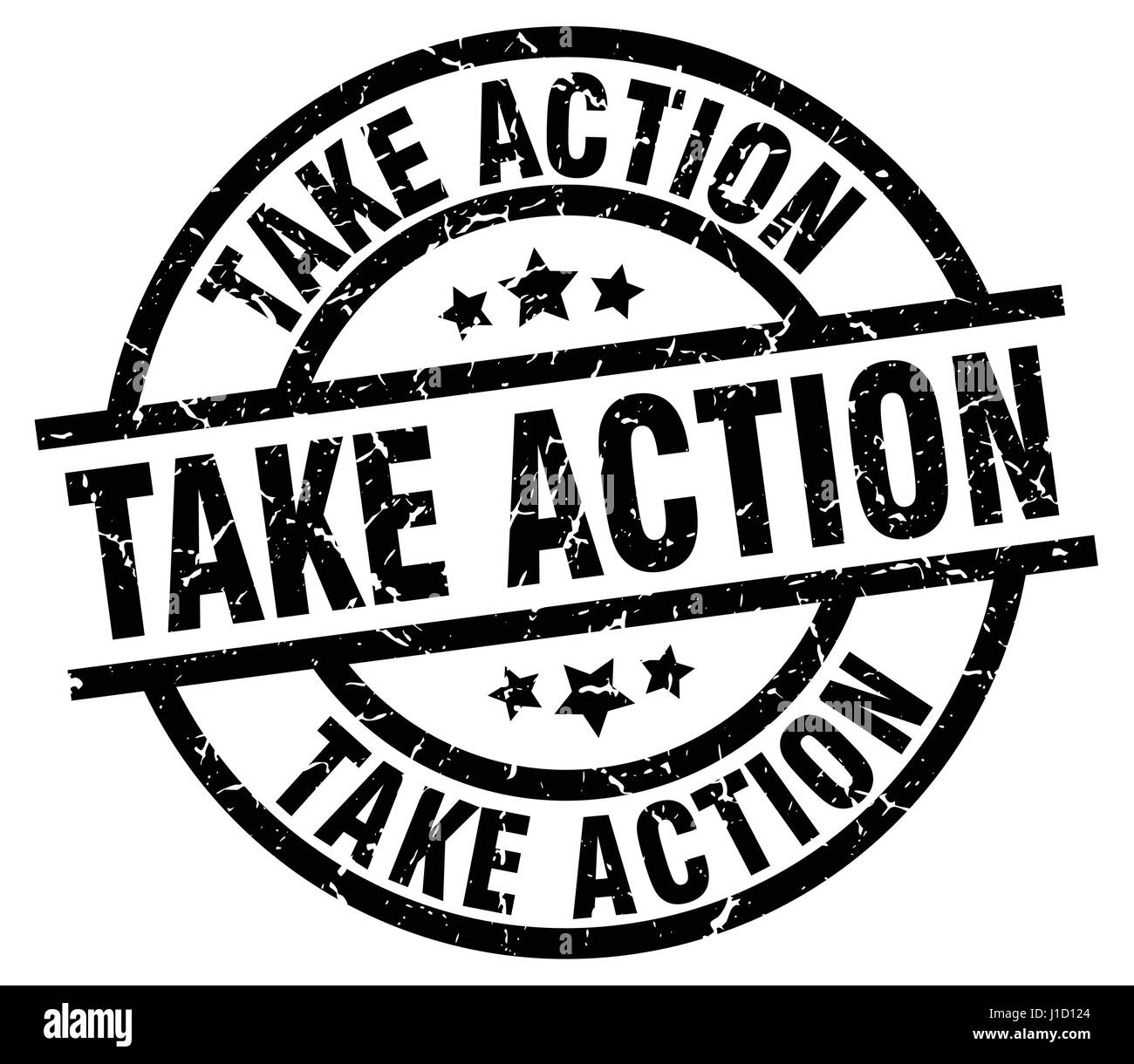 Take action seal Black and White Stock Photos & Images - Alamy
