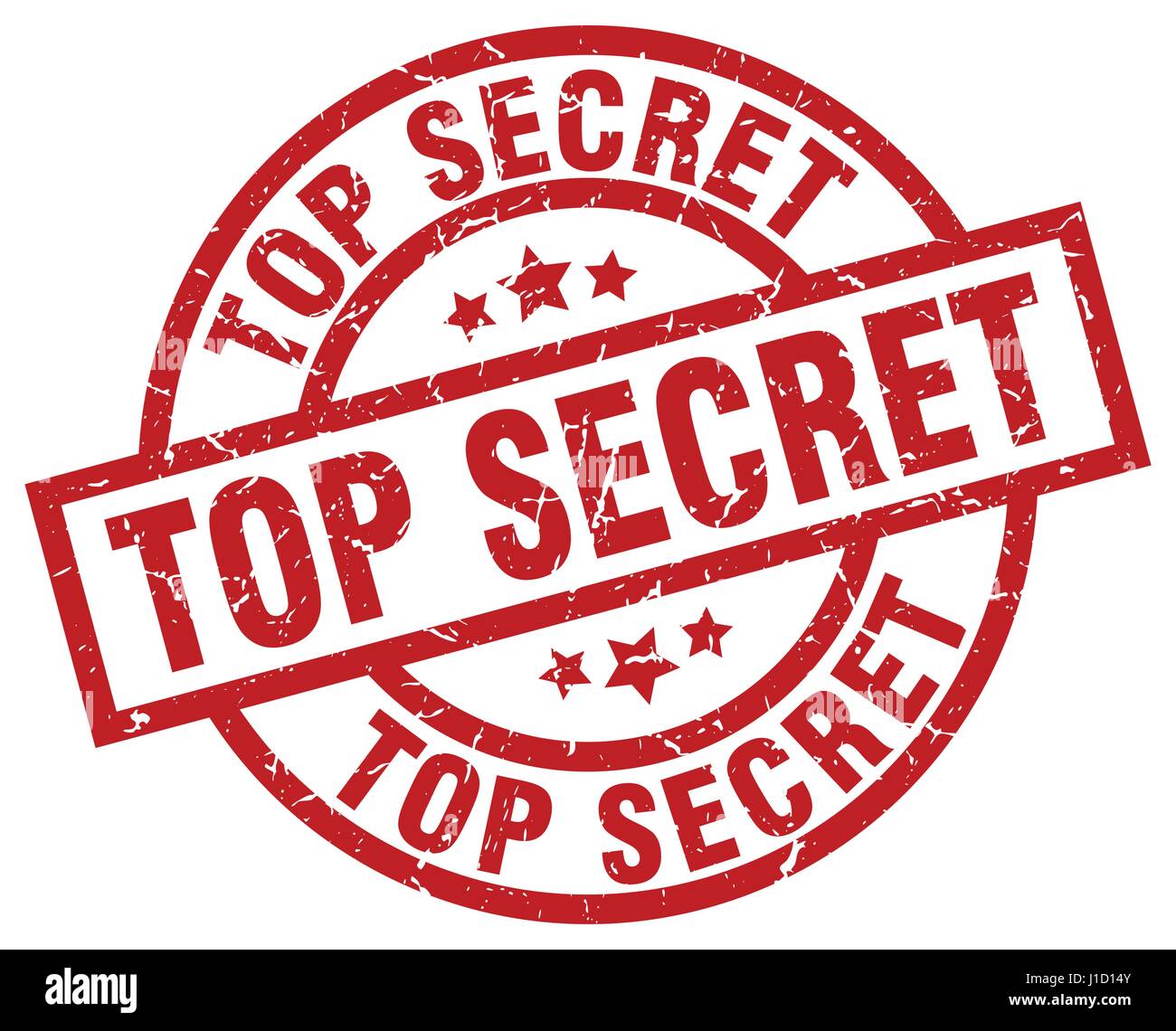 top secret round red grunge stamp Stock Vector Image & Art - Alamy