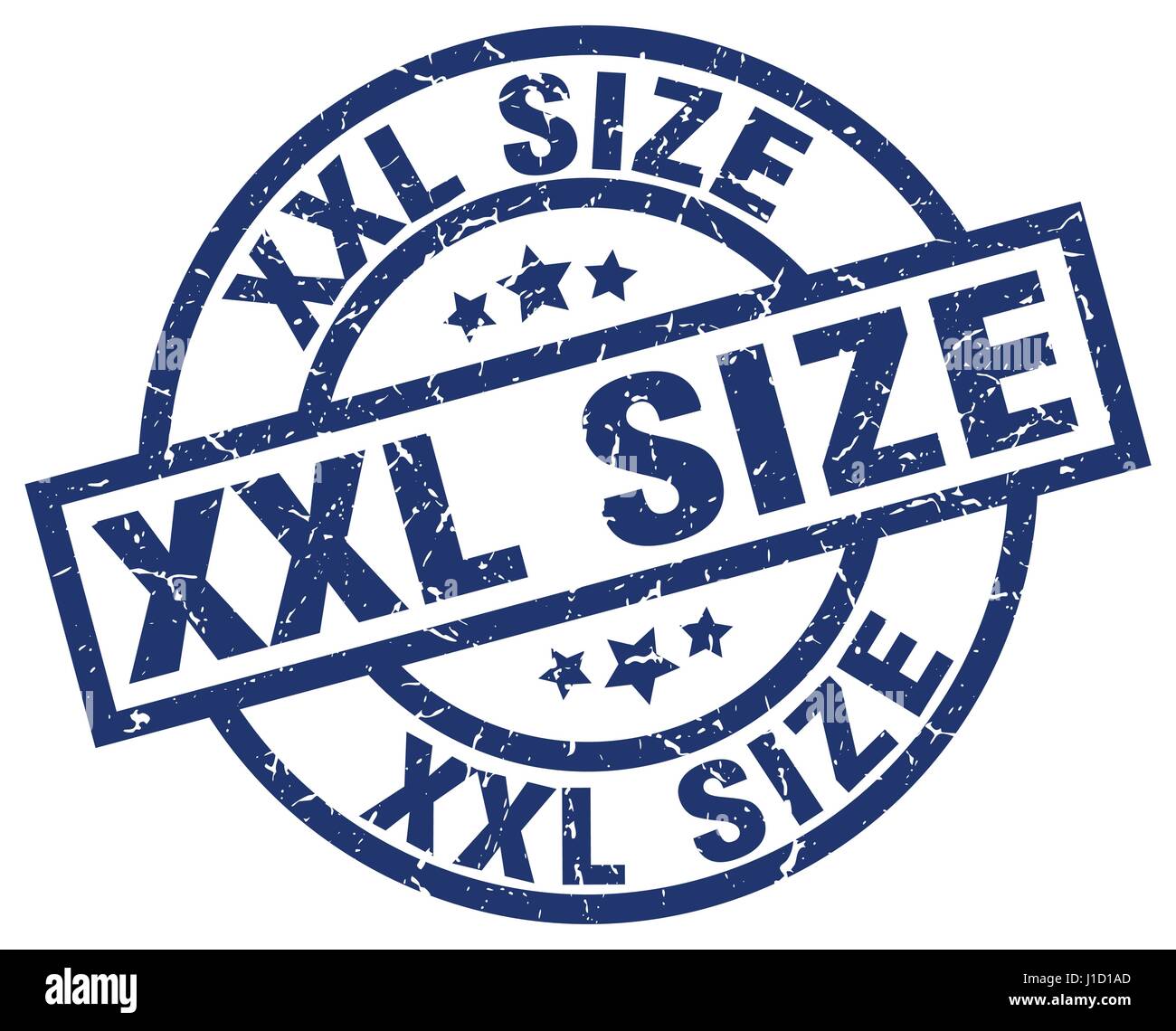 xxl size blue round grunge stamp Stock Vector Image & Art - Alamy