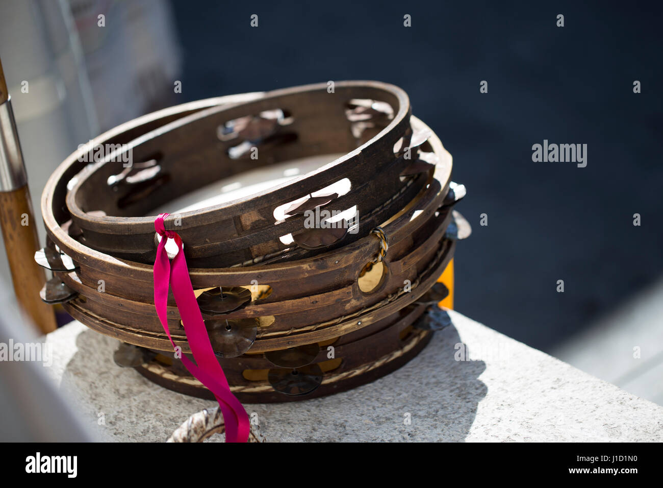 Instrument tambourine hi-res stock photography and images - Alamy