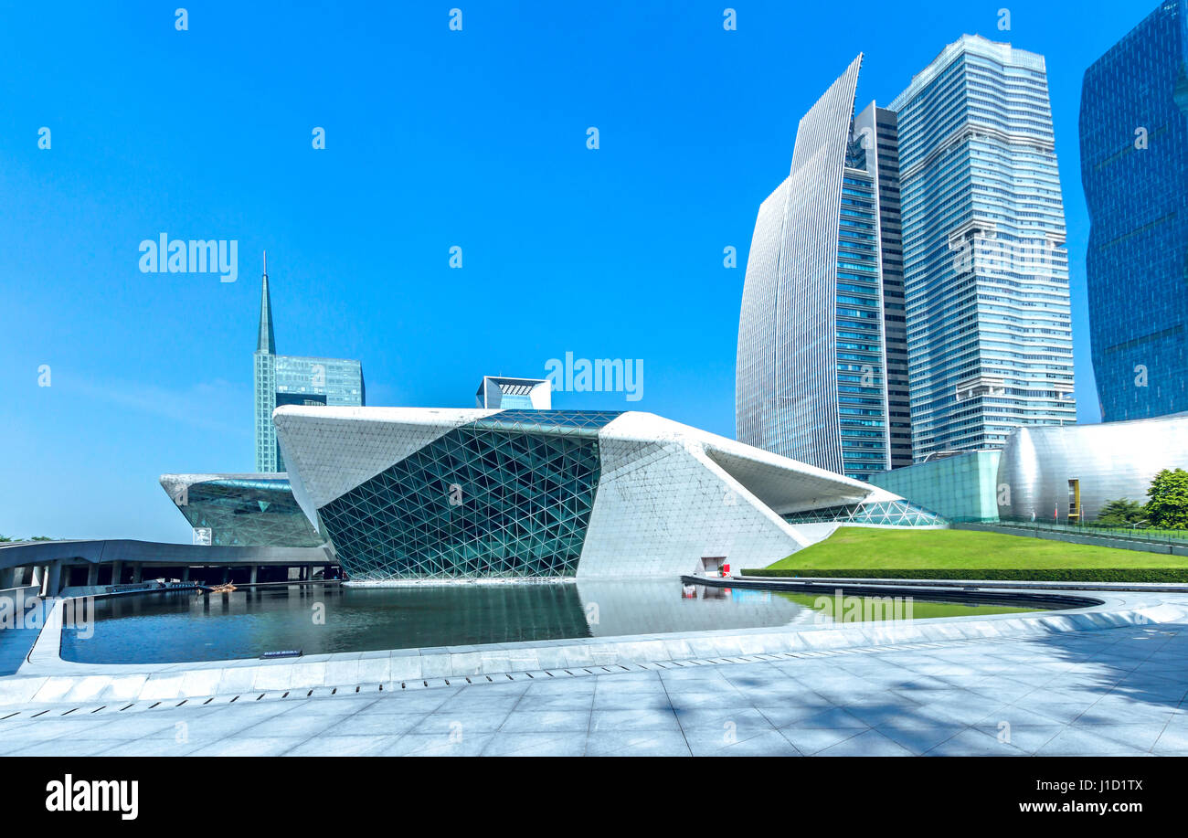Building of Guangzhou City,Guangdong Province,China Stock Photo - Alamy