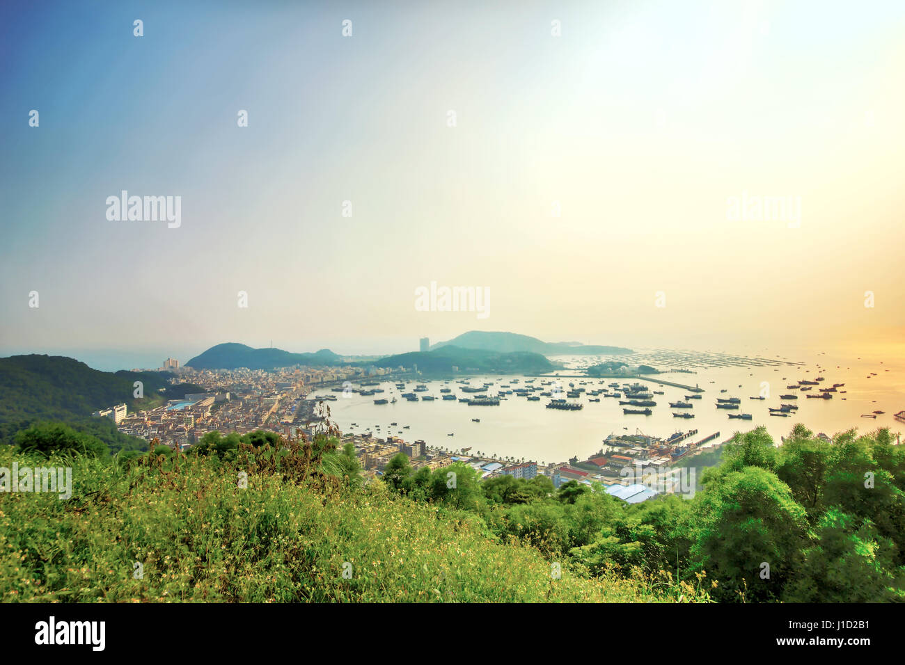 Hailing Island scenery in Yangjiang City,Guangdong Province,China Stock ...