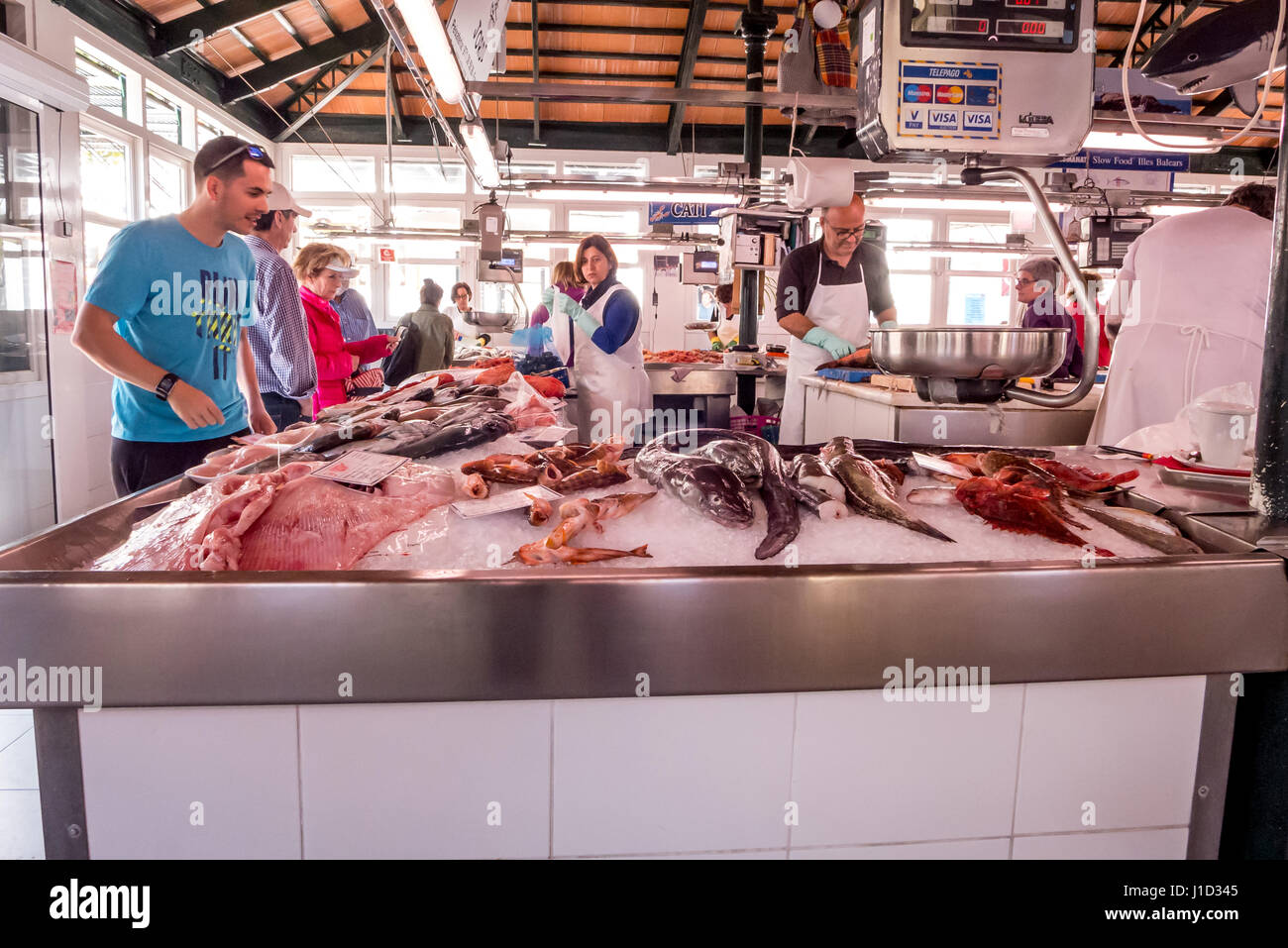 Ciutadella fish market menorca hi-res stock photography and images - Alamy