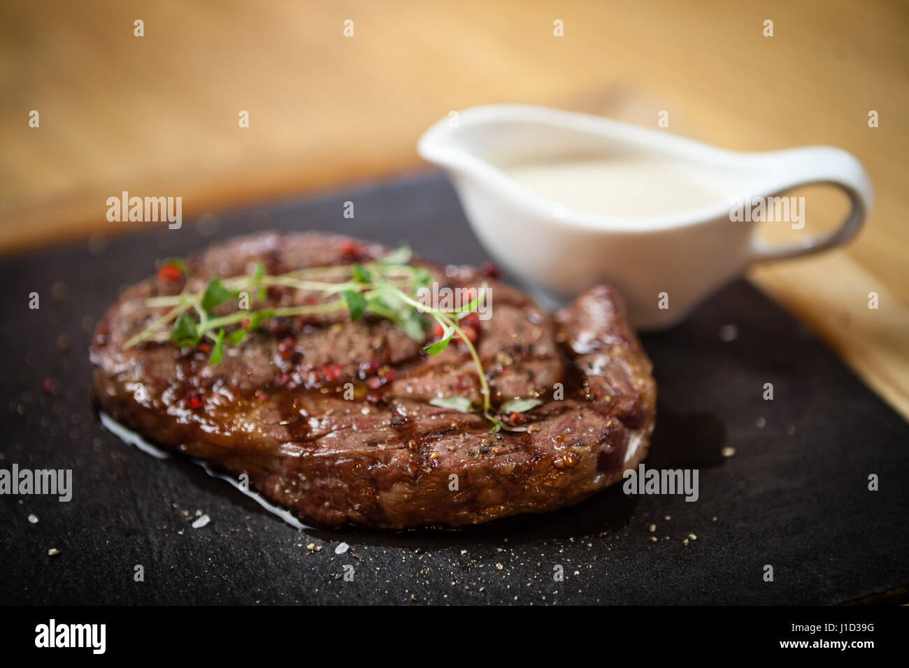 Ribai Prime Cube Roll. Steak from the rib side of the bull Stock Photo ...